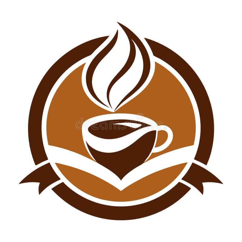 Creative Coffee Logo Vector Art Illustration Stock Vector ...