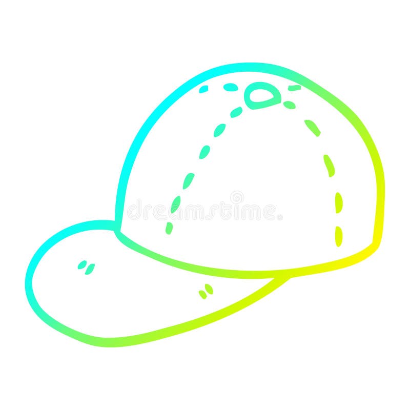 Baseball Hat Line Drawing Stock Illustrations – 412 Baseball Hat Line ...