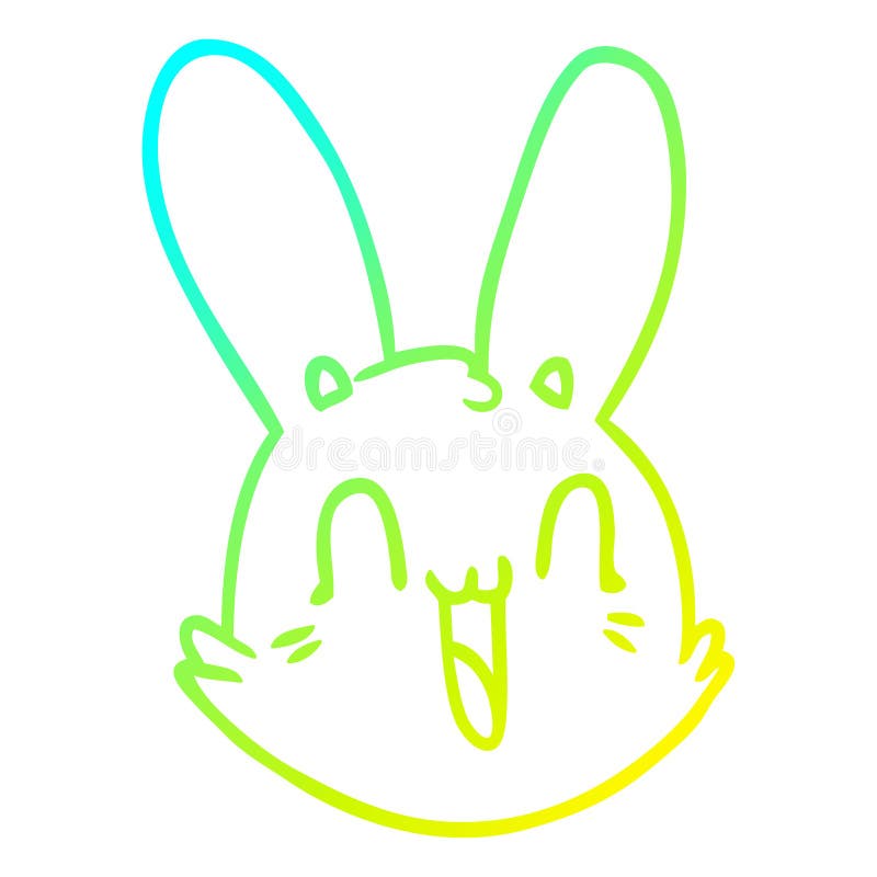 Crazy Bunny Rabbit stock vector. Illustration of cute - 4363614
