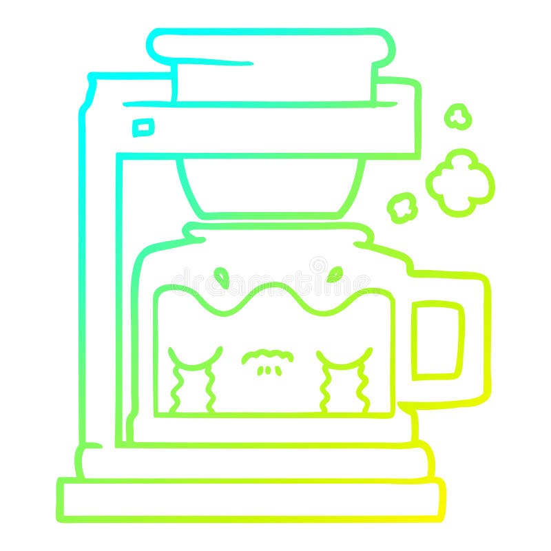Coffee Machine Funny Stock Illustrations – 811 Coffee Machine Funny ...