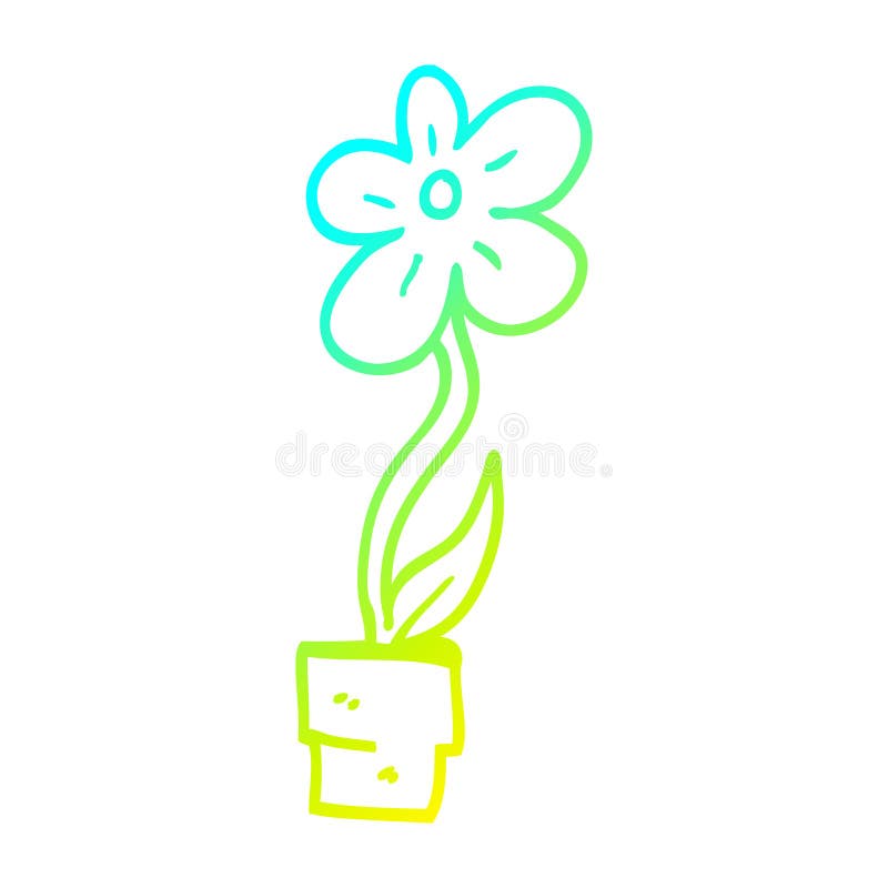 Cold flower pattern stock illustration. Illustration of growth - 38663156