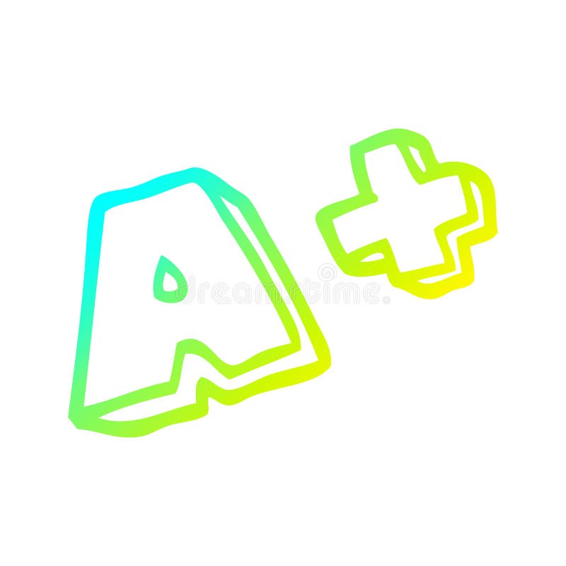 Cartoon Boy Grades stock vector. Illustration of clip - 47527384