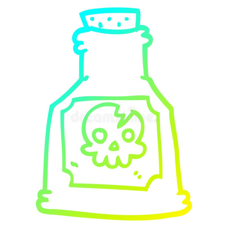 Poison Bottle Line Drawing Stock Illustrations – 490 Poison Bottle Line ...