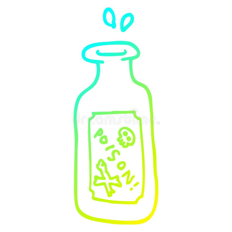 Poison Bottle Line Drawing Stock Illustrations – 447 Poison Bottle Line ...