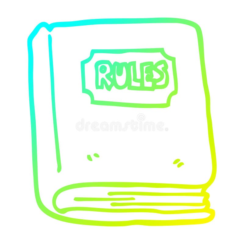 The rule book stock illustration. Illustration of journal - 53008343