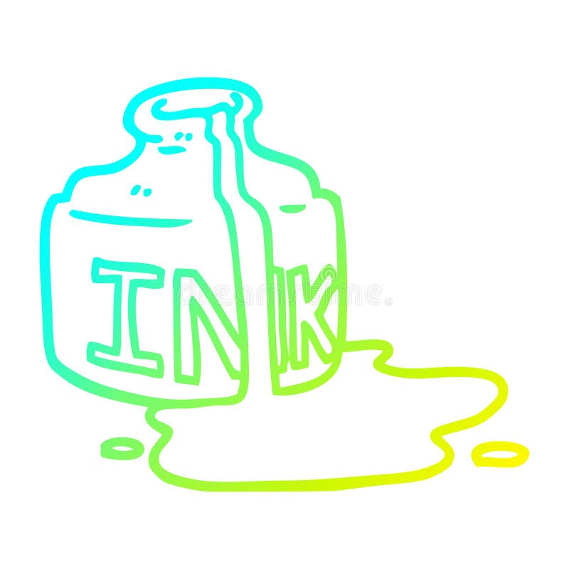 Spilled Ink Bottle Stock Illustrations – 168 Spilled Ink Bottle Stock ...