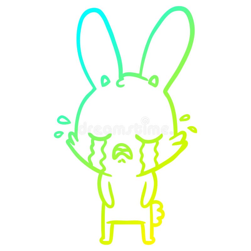 Crying Rabbit Stock Illustrations – 249 Crying Rabbit Stock ...
