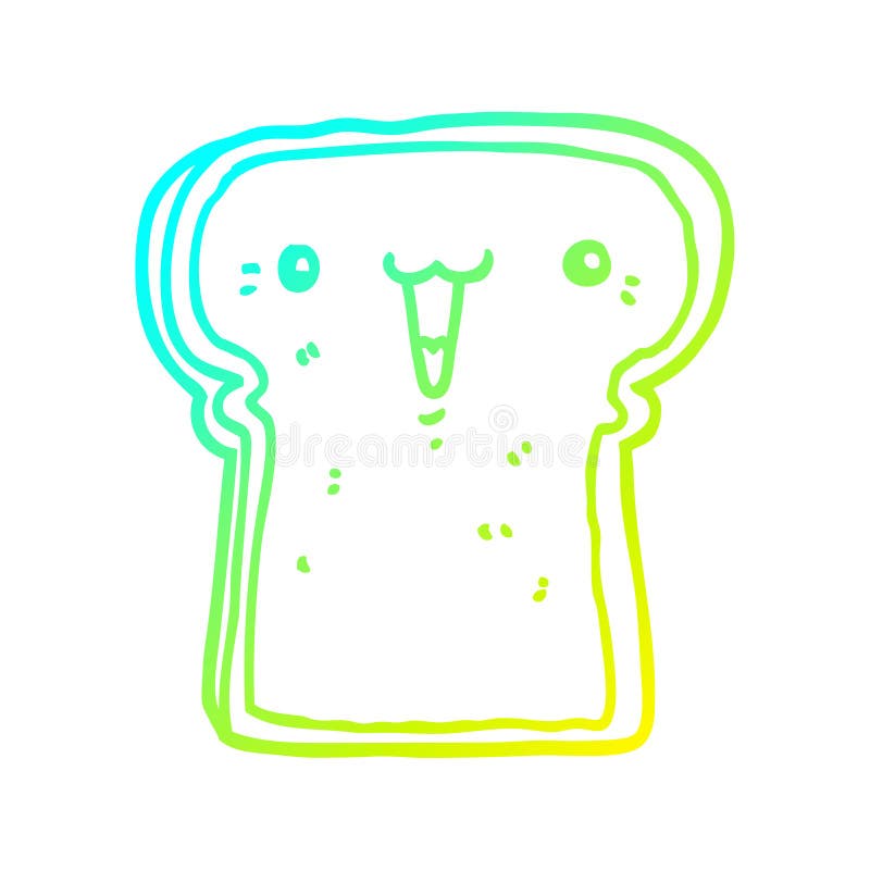 Cartoon jam on toast stock illustration. Illustration of food - 37026974