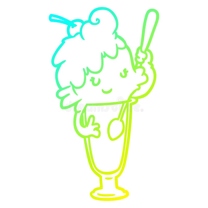 Ice Cream Float Line Drawing Stock Illustrations – 43 Ice Cream Float ...