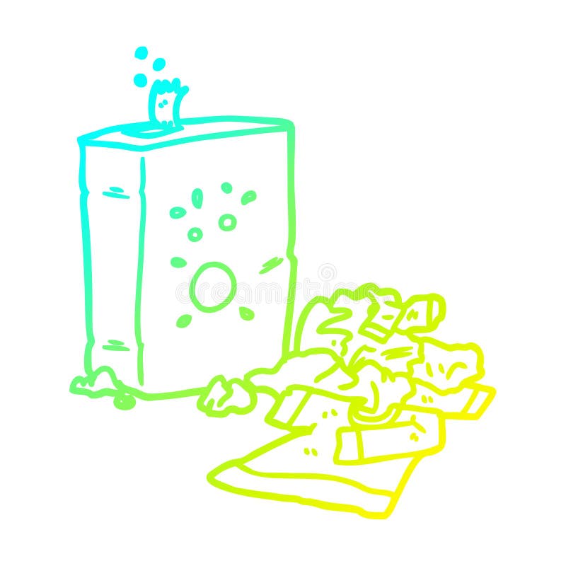 A Creative Cold Gradient Line Drawing Washing Powder and Laundry Stock ...