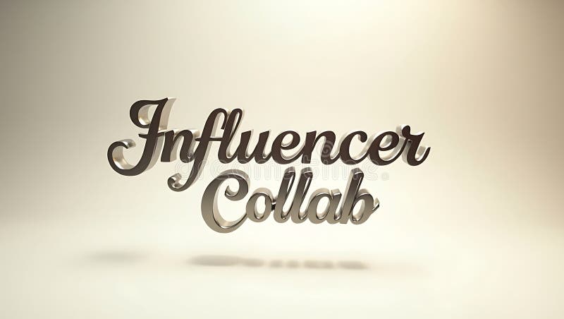Creative Collaboration Concept Featuring Stylized Typography in a ...