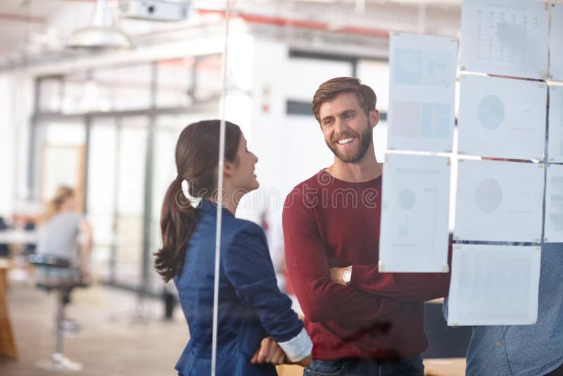 Creative Collaborators and Friends. Two Creative Professionals Working ...