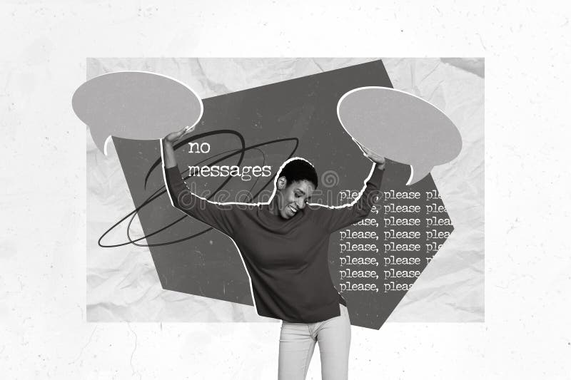 Creative Collage Image of Cheerful Person Hands Hold Empty Space ...