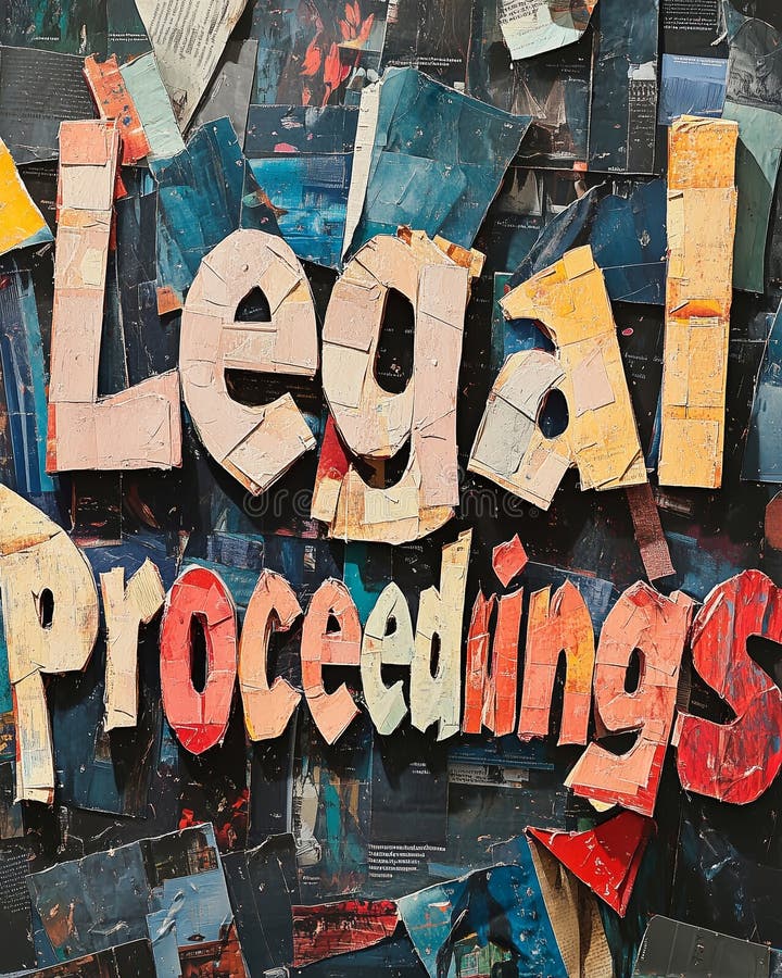 Creative Collage Showcasing Alphabet Letters Arranged in a Vibrant ...