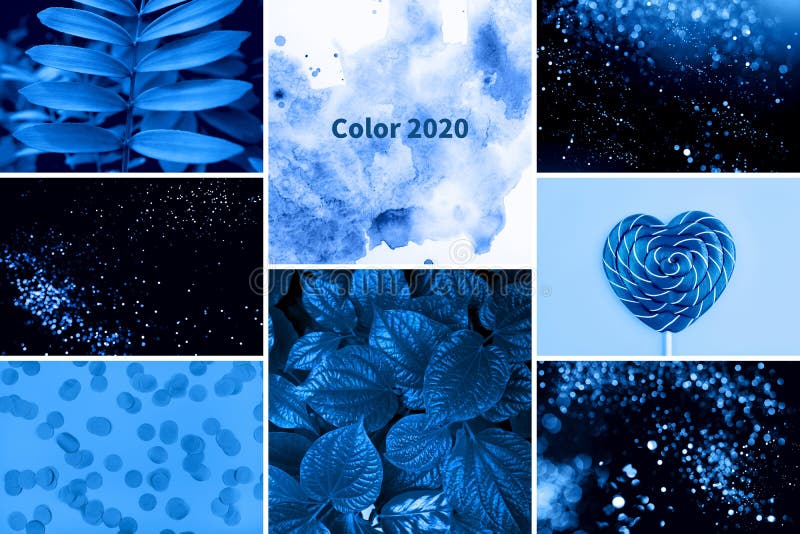 Collage with Trendy Colors 2021. Lifestyle Illuminating Yellow and ...