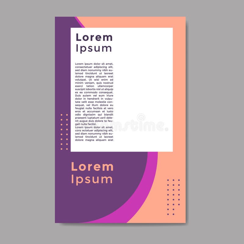 Creative Color Pastel of Poster Postcard Design Background Vector Stock ...