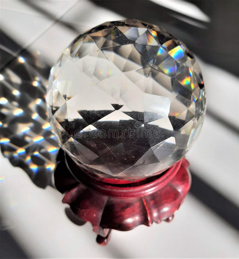 Creative Colorful Crystal Hand Craft Souvenir Stock Photo - Image of ...