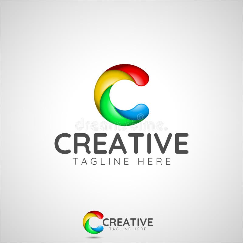 Creative - Colorful Letter C Logo Stock Vector - Illustration of ...