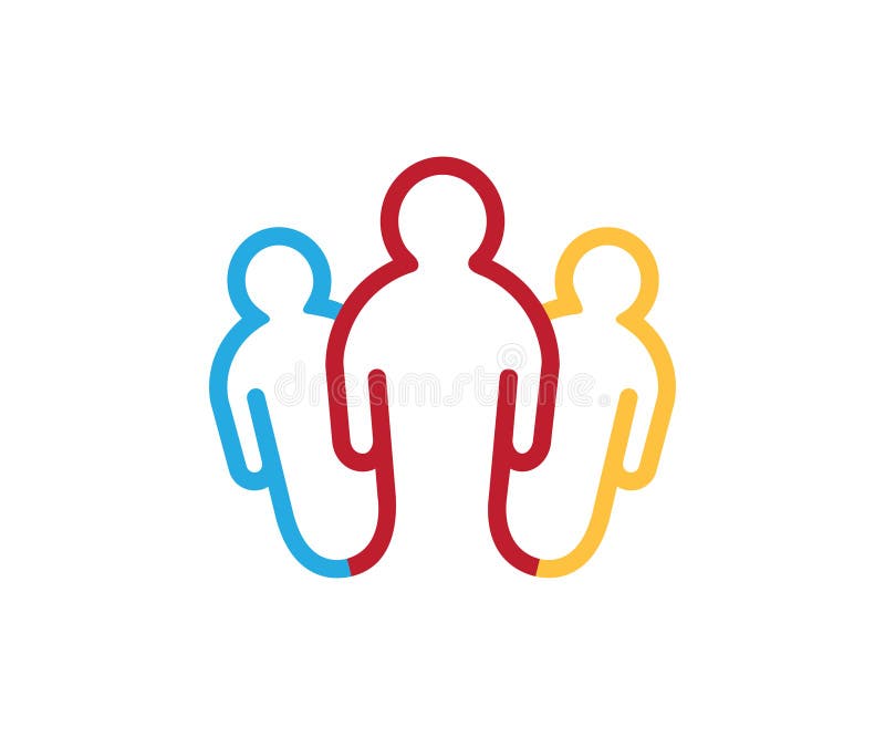 Colorful Three People Stock Illustrations – 11,449 Colorful Three ...
