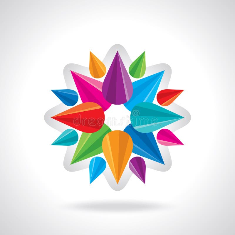Creative and Colourful Abstract Design Vector Stock Vector ...