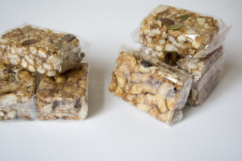 Creative Combination of ShaQima Cake Stock Image - Image of details ...