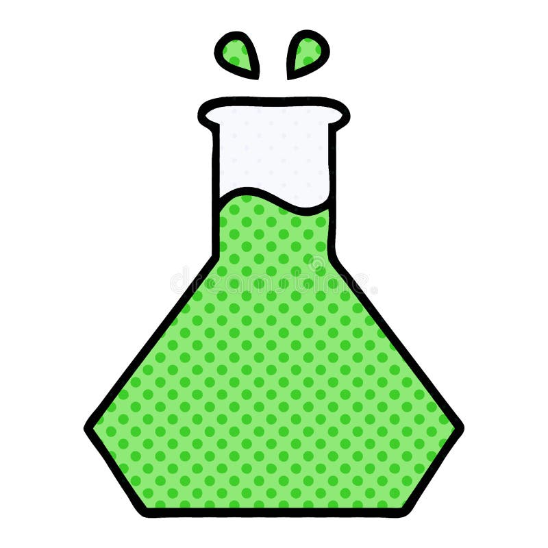 Science Experiment Chemicals Potion Test Tube Jar Vial Beaker Cute ...