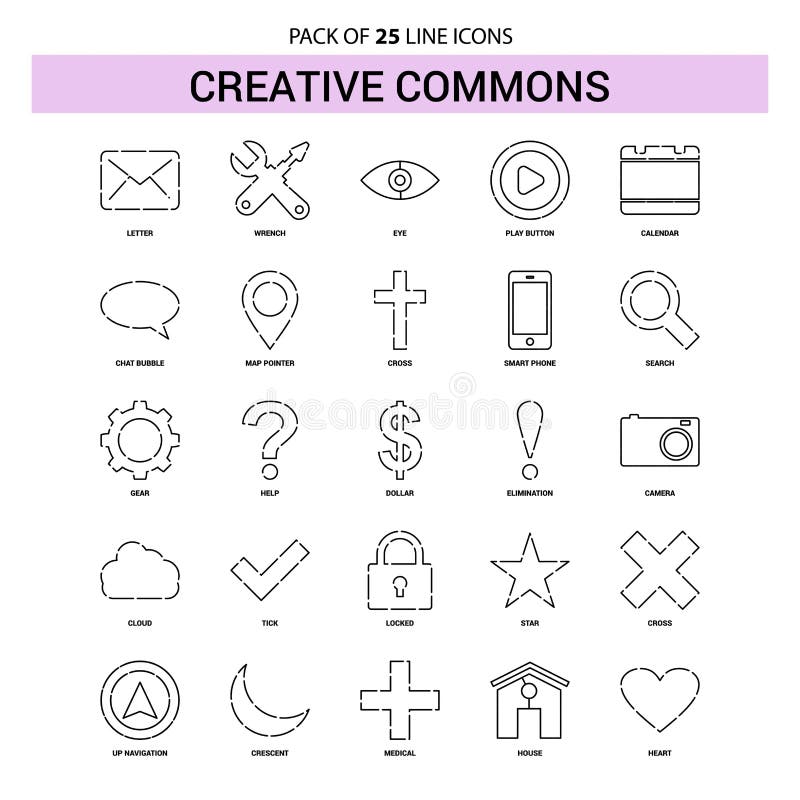 Creative Commons Icon Stock Illustrations – 248 Creative Commons Icon ...