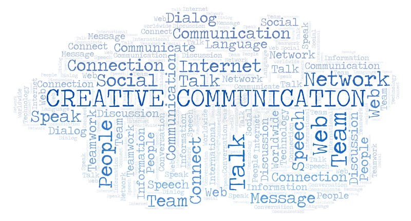 Creative Communication in Coworking Stock Vector - Illustration of ...