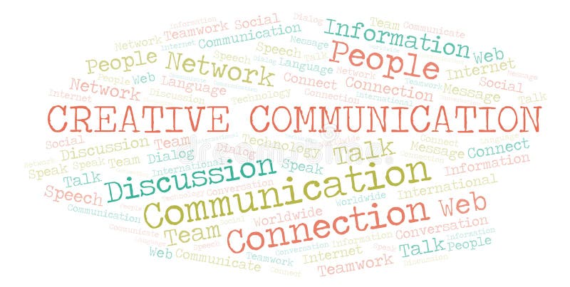 Creative Communication in Coworking Stock Vector - Illustration of ...