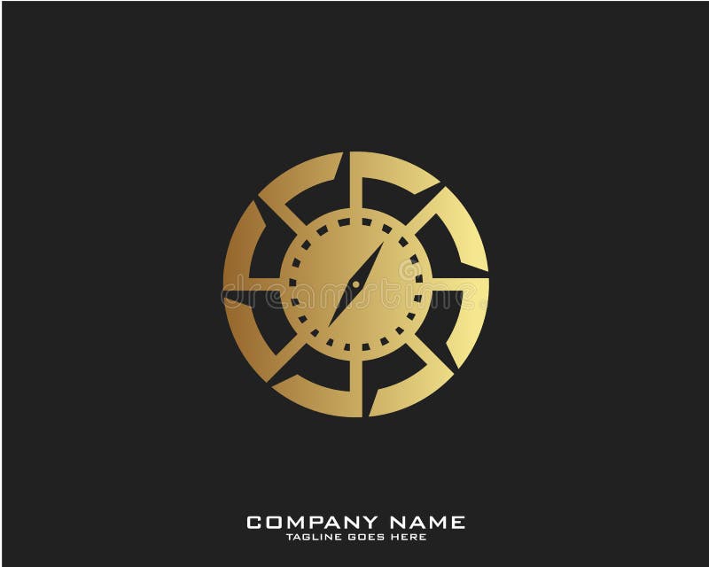 Creative Compass Concept Logo Design Template - Vector Stock ...