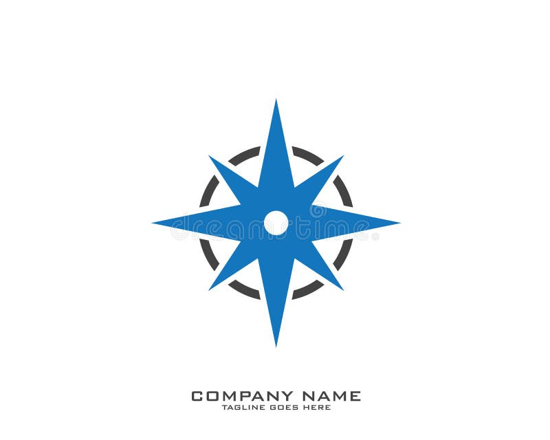 Creative Compass Concept Logo Design Template - Vector Stock ...