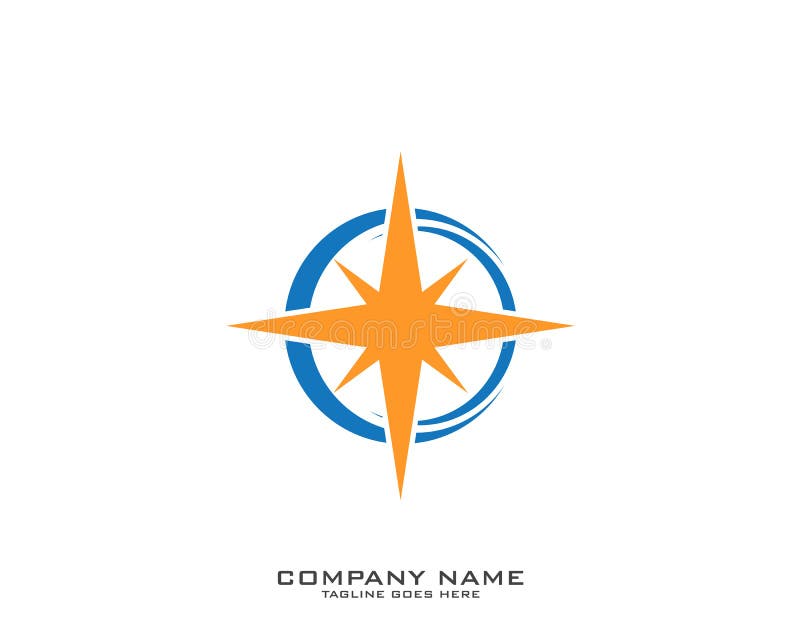 Creative Compass Concept Logo Design Template - Vector Stock Vector ...