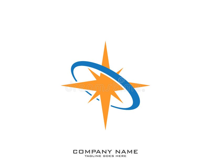 Creative Compass Concept Logo Design Template - Vector Stock Vector ...
