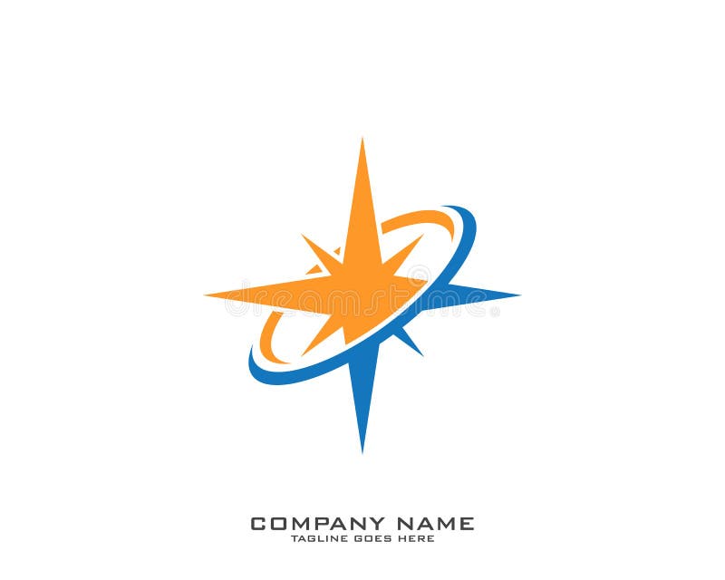 Creative Compass Concept Logo Design Template - Vector Stock ...