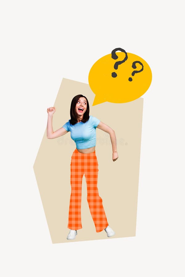 Creative Composite Sketch Design Artwork Collage of Young Lady Dance ...