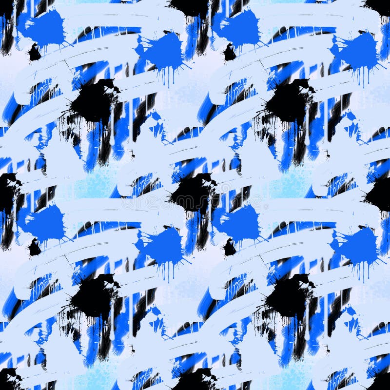 Decorative Background Mixed Ink Texture. Stock Illustration ...