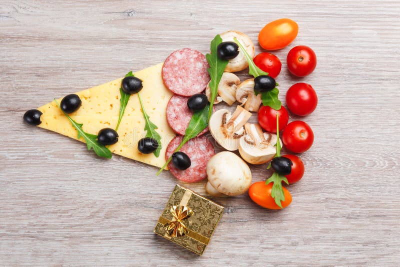 Creative Composition of Ingredients Stock Image - Image of dinner, meal ...