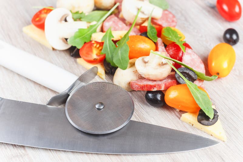 Creative Composition of Ingredients Stock Photo - Image of gourmet ...