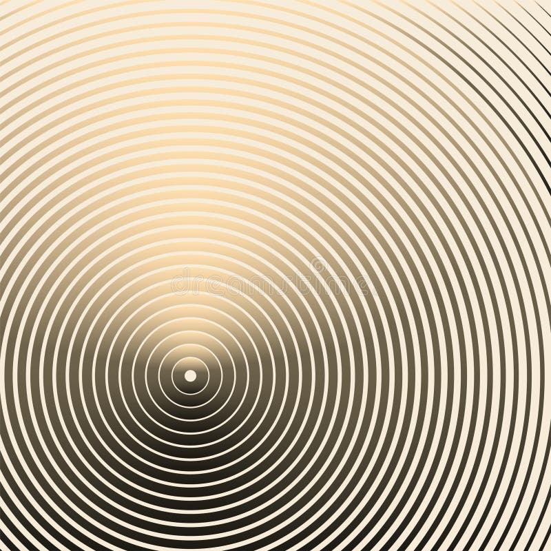 Creative Concentric Circles Background Stock Vector - Illustration of ...