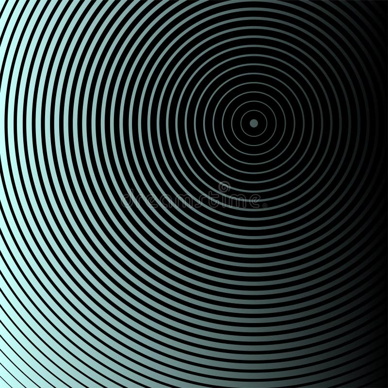 Creative Concentric Circles Background Stock Vector - Illustration of ...