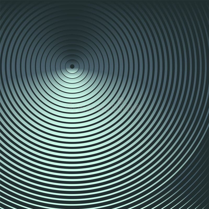 Creative Concentric Circles Background Stock Vector - Illustration of ...