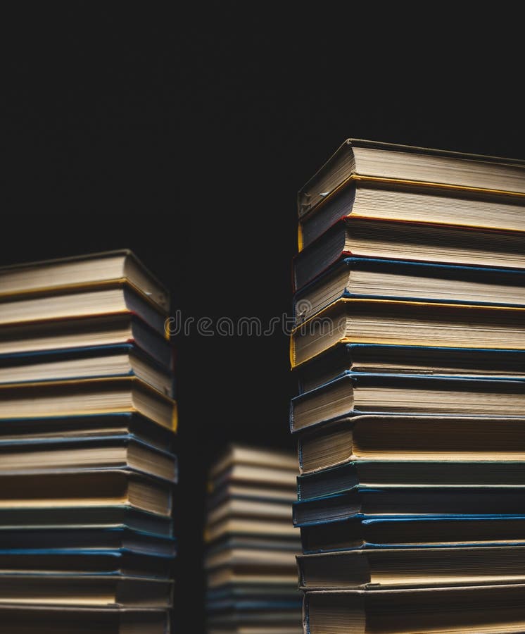 Creative Concept of Education and Knowledge. Tower Building of Old ...