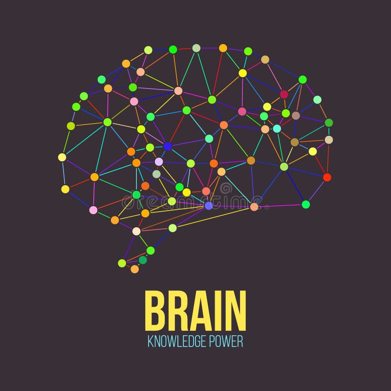 Creative Concept of the Human Brain, Vector Stock Vector - Illustration ... Creative Concept of the Human Brain, Vector Stock Vector - Illustration ...