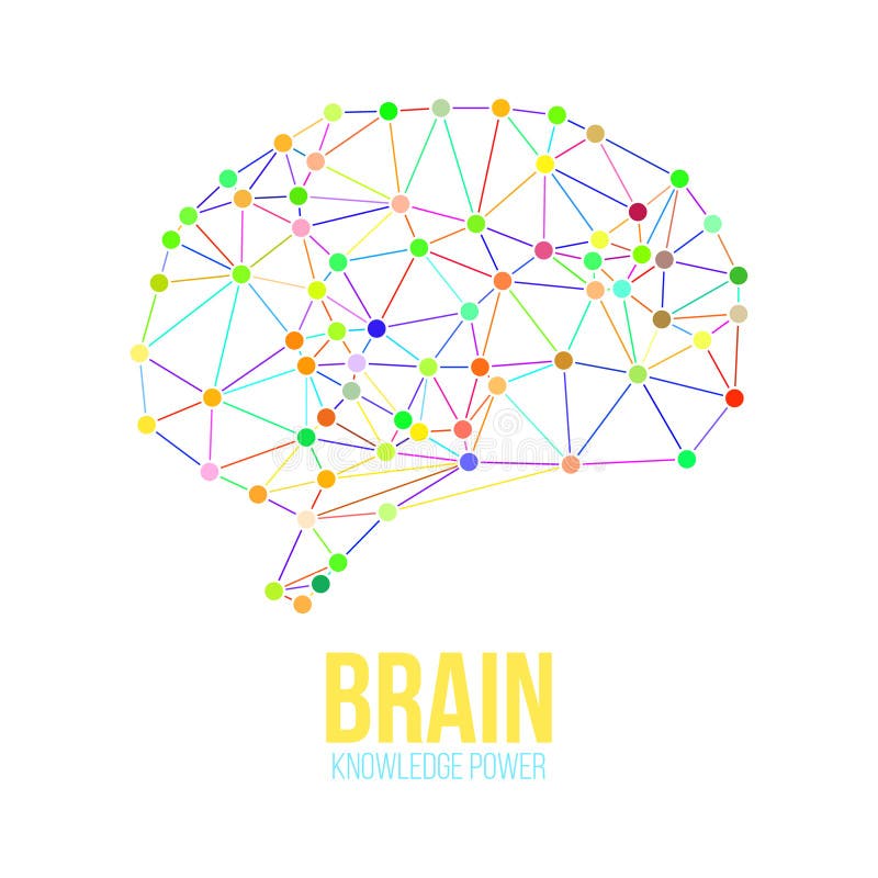 Creative Concept of the Human Brain, Vector Stock Vector - Illustration ...