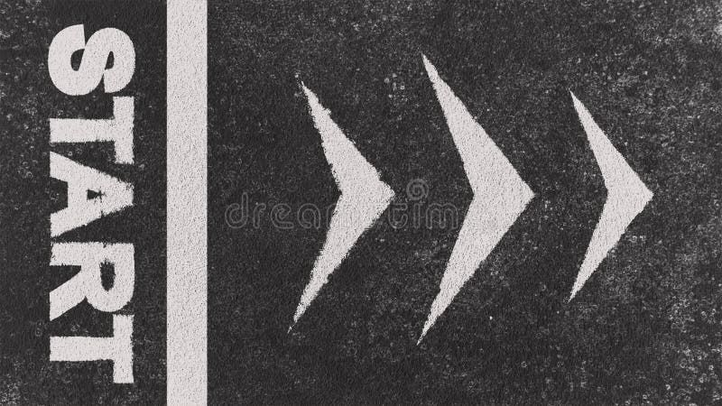 Creative Concept Image of Start Line of Brown Running Track. Sport ... Creative Concept Image of Start Line of Brown Running Track. Sport ...