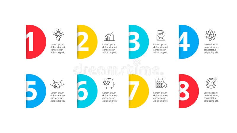 Creative Concept for Infographic. Process Chart Stock Vector ...