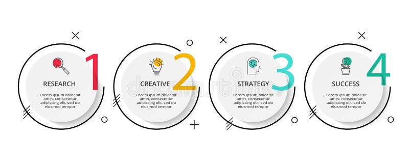 Infographic 4 Parts Stock Illustrations – 4,920 Infographic 4 Parts ...