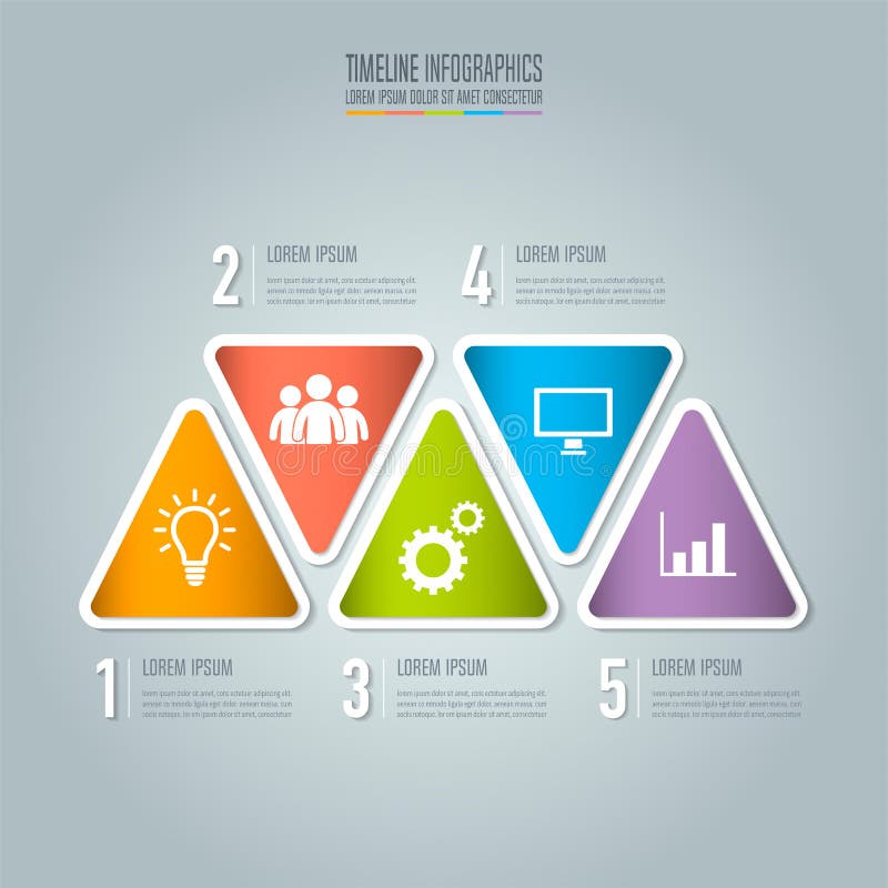 Creative Concept for Infographic. Timeline Business Concept Wit Stock ...