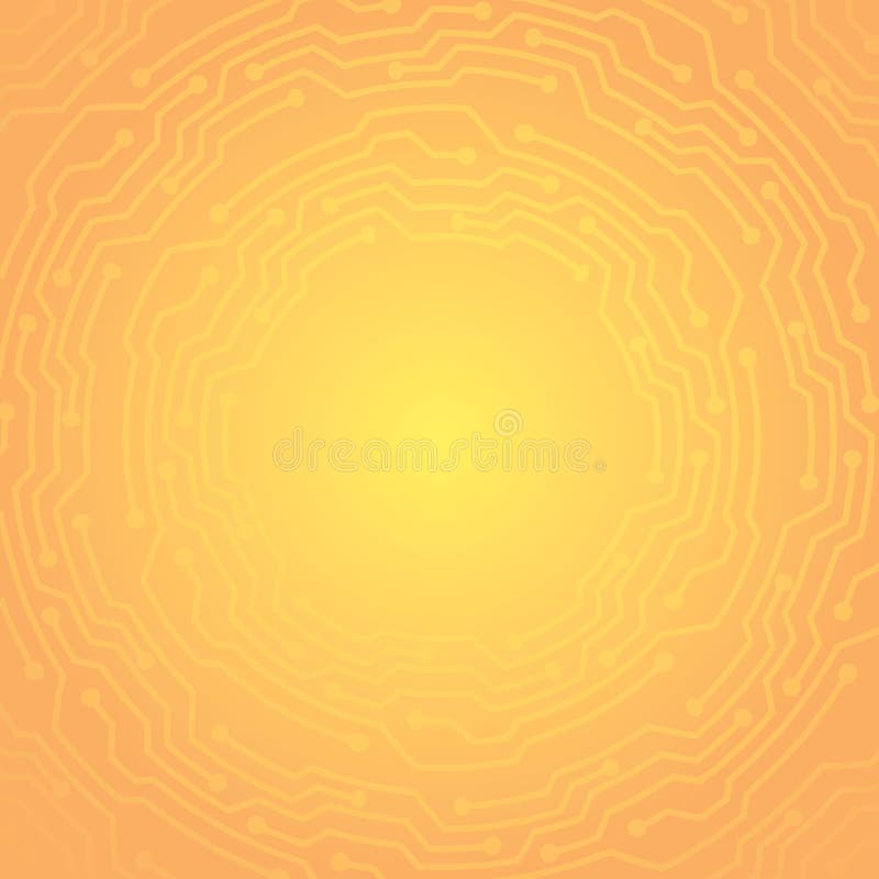 Creative Concept Metal Golden Yellow Scheme Stock Vector - Illustration ...