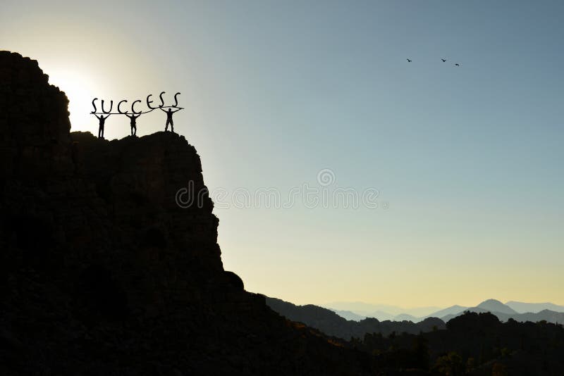 Creative Concept of Successful and Hard Working Team Stock Image ...